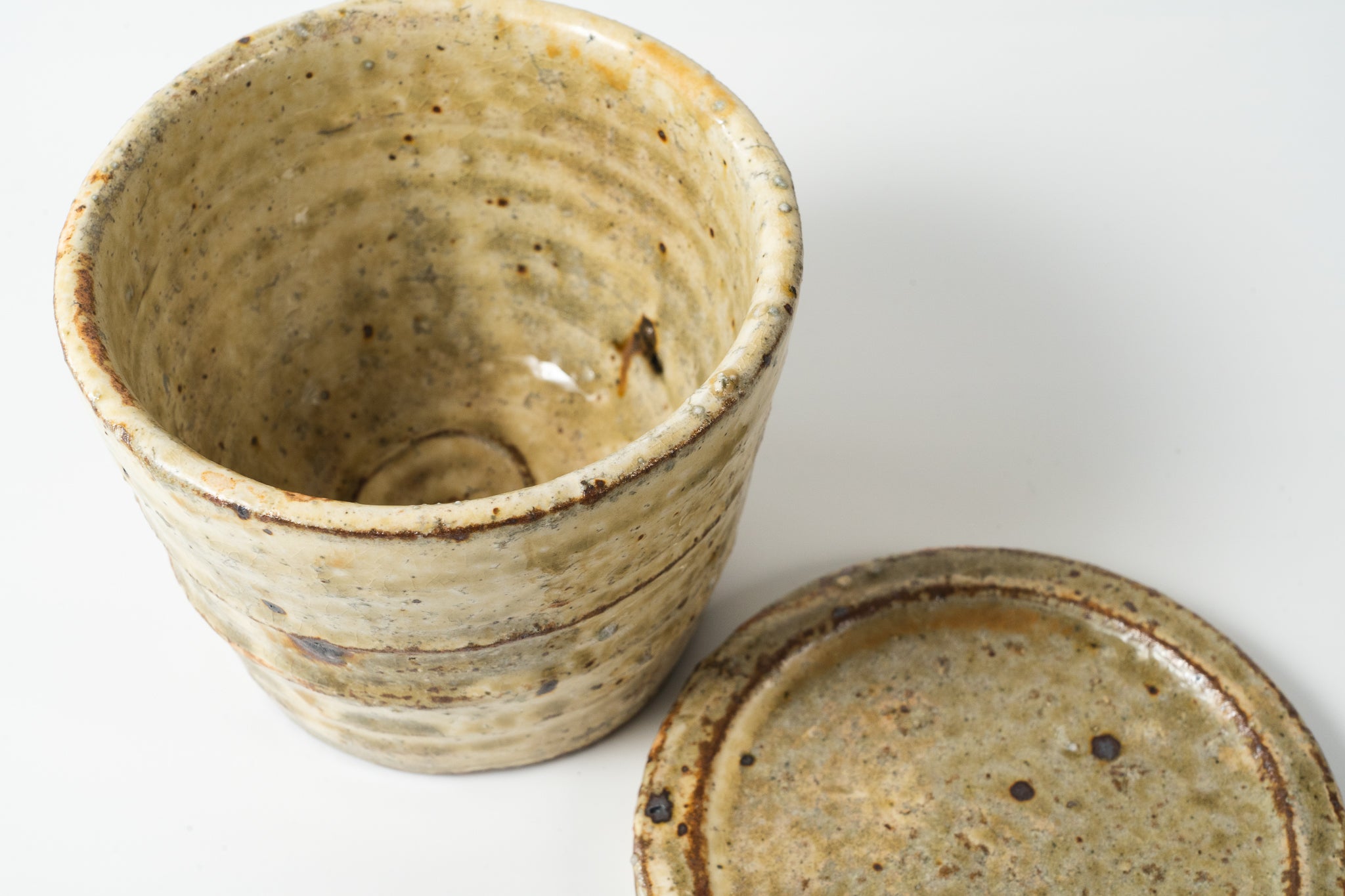 Cup with lid saucer - Shinichi Kotsuji – Komon